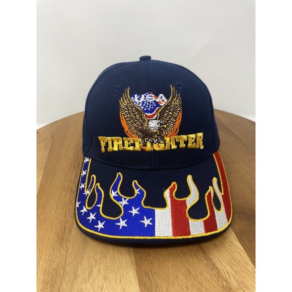 Unbranded | Accessories | Baseball Cap Usa Firefighter American Flag ...
